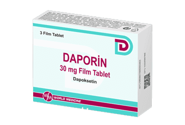 Daporin 30 Mg 3 Film-Coated Tablets - Dapoxetine Hydrochloride - World ...